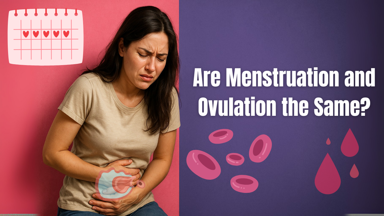 Are Menstruation and Ovulation the Same? - Comfycup